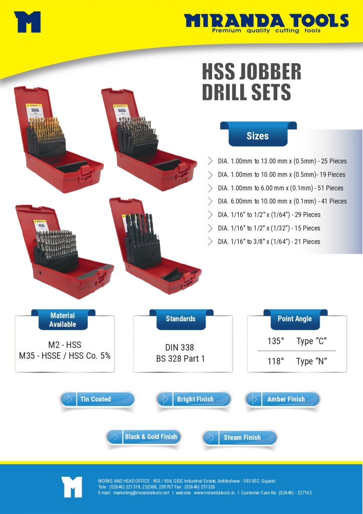 MIRANDA TOOLS - Drill Set - ASHER TOOLS SDN. BHD. - 016-626 2140 ...