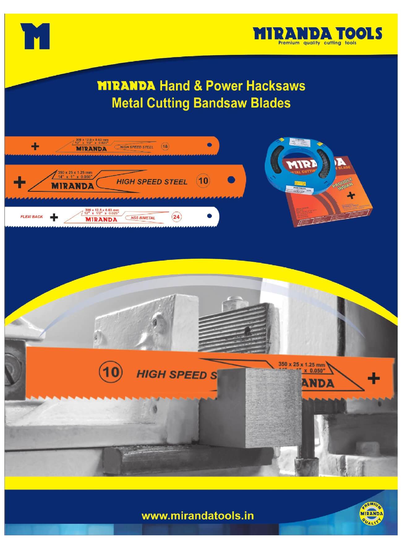 MIRANDA - Power Hacksaw - ASHER TOOLS SDN. BHD.